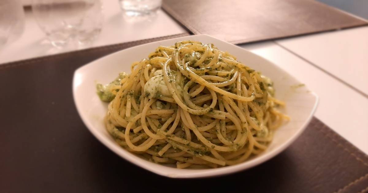 Fideos al pesto - 690 recetas caseras- Cookpad