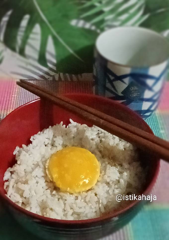 Resep 441. TKG : Tamago Kake Gohan oleh Istikah 20444011 - Cookpad