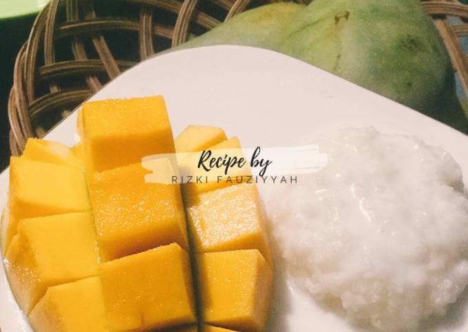 Resep Mango Sticky Rice oleh Rizki Fauziyyah - Cookpad