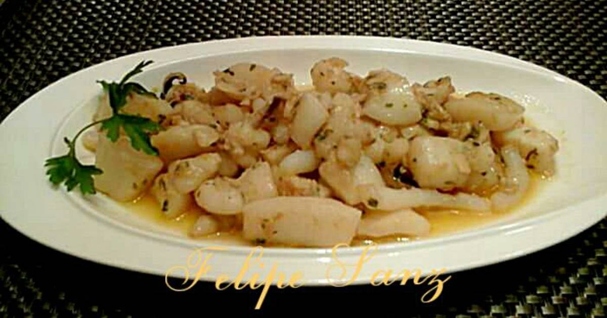 Sepia al brandy Receta de Felipe Sanz- Cookpad