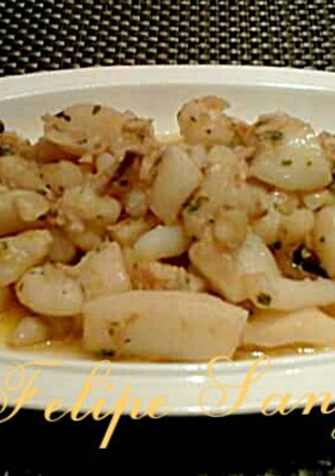 Sepia al brandy Receta de Felipe Sanz- Cookpad