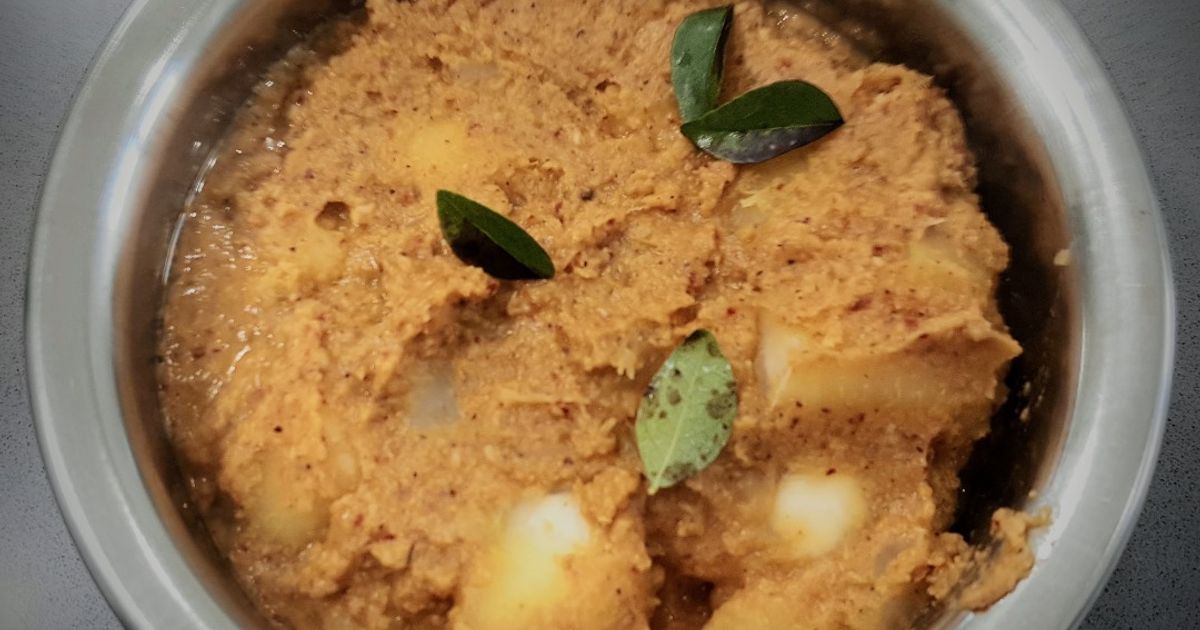 Kappa Puzhuku/ Tapioca Curry Recipe by Aswani Vishnuprasad - Cookpad