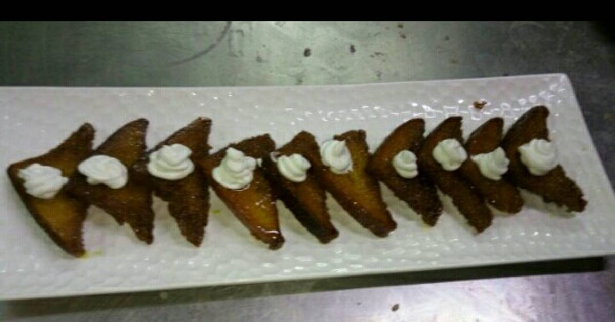 Pineapple flavoured Shahi tukda Recipe by Saurabh Bajaj - Cookpad