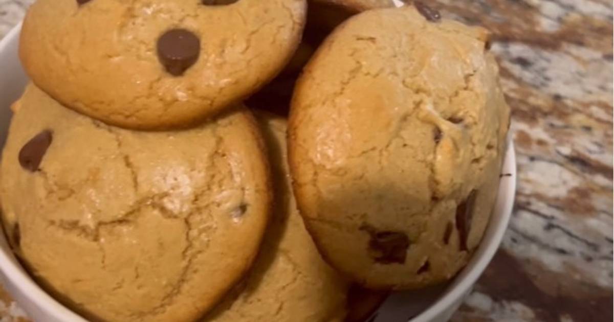 Protein Chocolate Chip Cookie Receta de Kemberly Colon- Cookpad