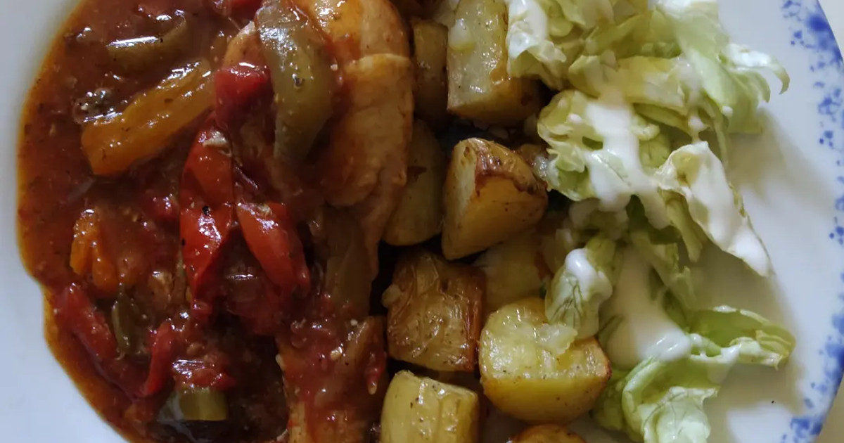 Poulet Basquaise Façon Mamie Kathy de Katherine Mace - Cookpad