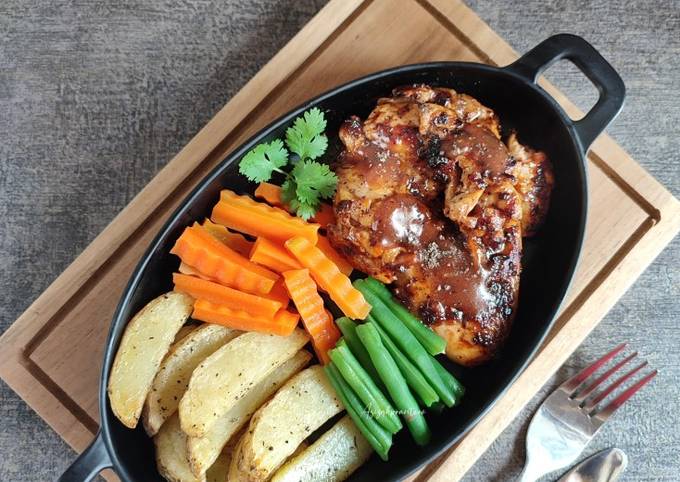 Resep Chicken Steak oleh AzizahPrantoro - Cookpad