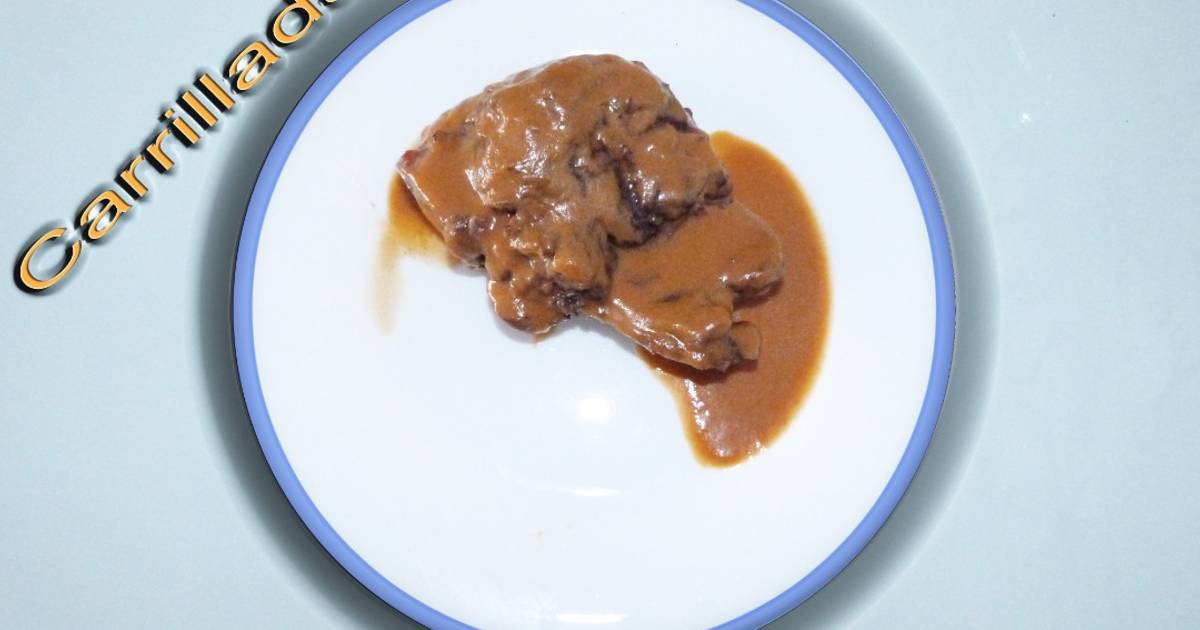 Carrilladas de cerdo enteras al vino tinto Receta de Antoni call- Cookpad