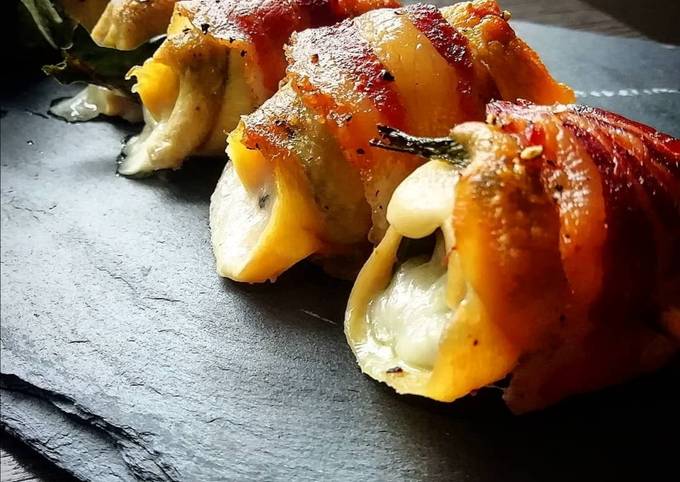 Rollitos de pechuga de pollo Receta de Mycooknotebook - Cookpad