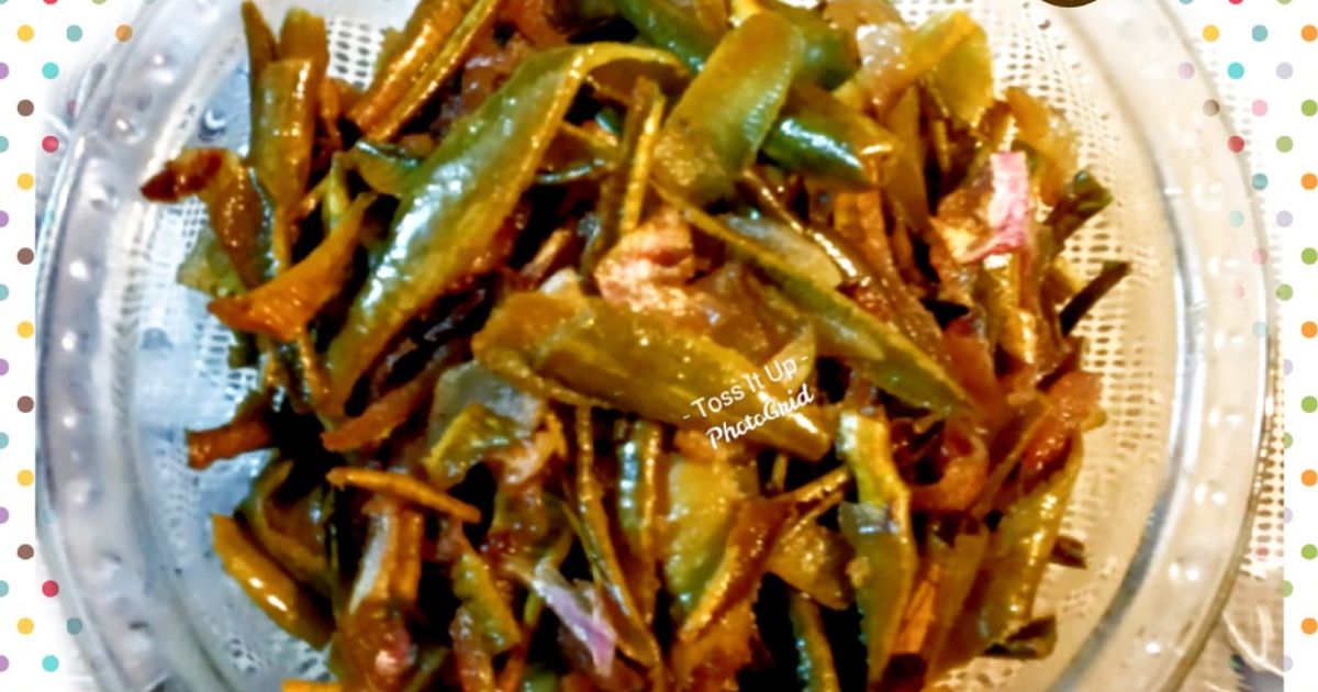 Pointed Gourd Peels Dish Recipe by Rumana Irfan - Cookpad