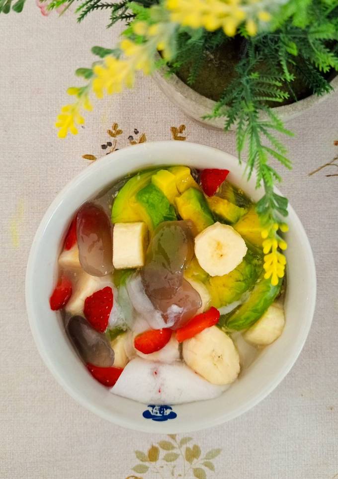 Resep 432. Sop Buah Alpukat Pisang Klamud (Healthy Breakfast) oleh ...