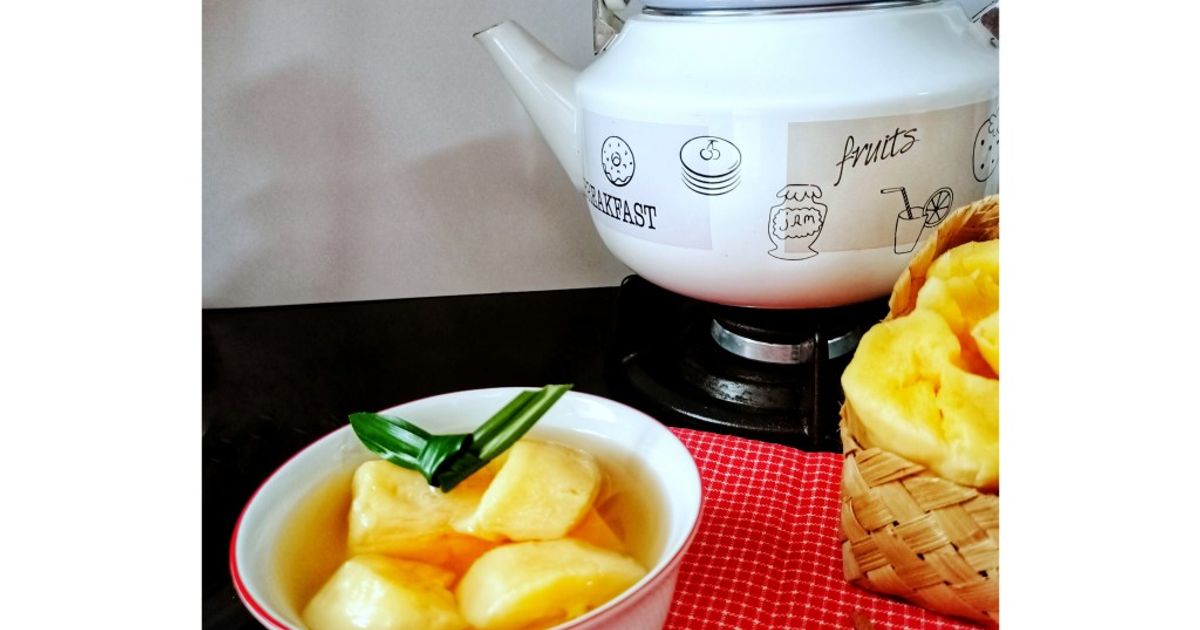 Resep Wedang Tape Singkong oleh Tiara Mom's 3 R - Cookpad