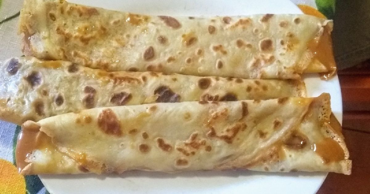 Panqueques Con Manjar (En Juguera) Receta de Joanna Concha- Cookpad