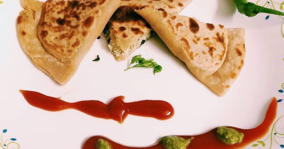 Cauliflower Onion Stuffed Parathas Recipe by Dr. Hemali N Mehta - Cookpad