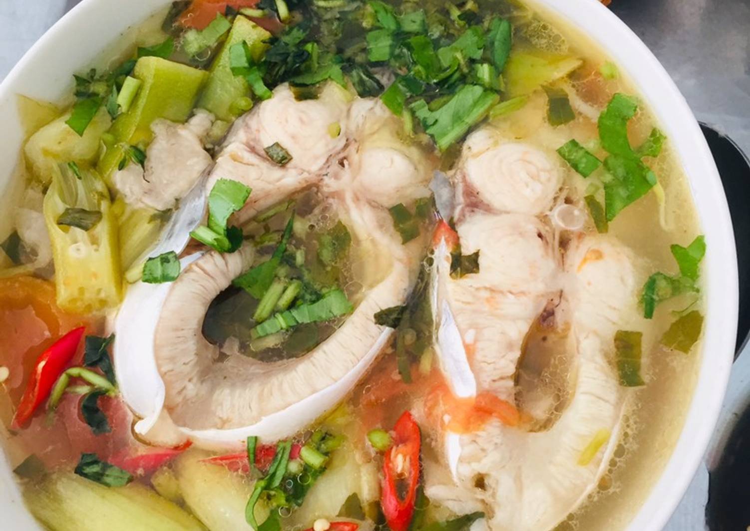 Cách Làm Món Canh chua Cá dứa của Phuong Nguyen 92 - Cookpad