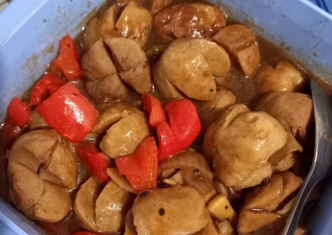 Resep Bakso lada hitam oleh Vitri - Cookpad
