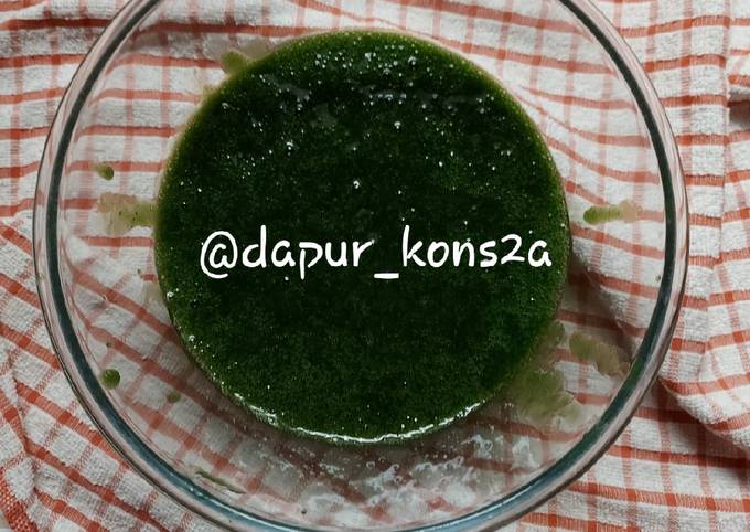 Resep ️Daluman (Cincau Hijau)🍃🍃🍃 oleh Annisa Nadhira - Cookpad