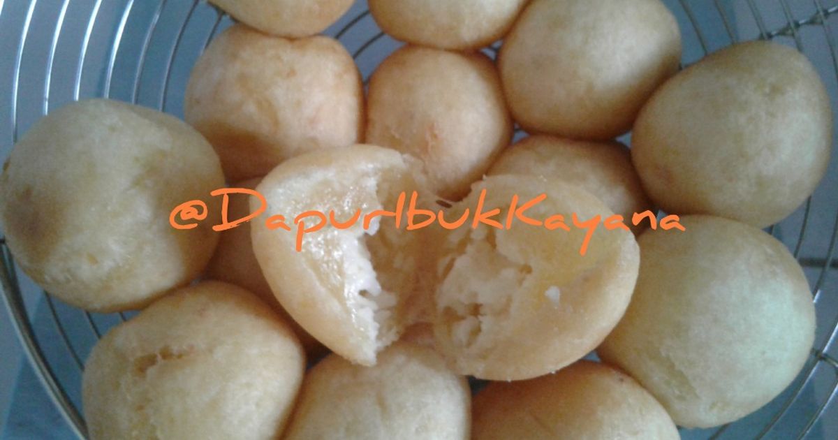 Resep 05 Si Kuning Bulet Isi Keju oleh Dapur Ibuk Kayana - Cookpad
