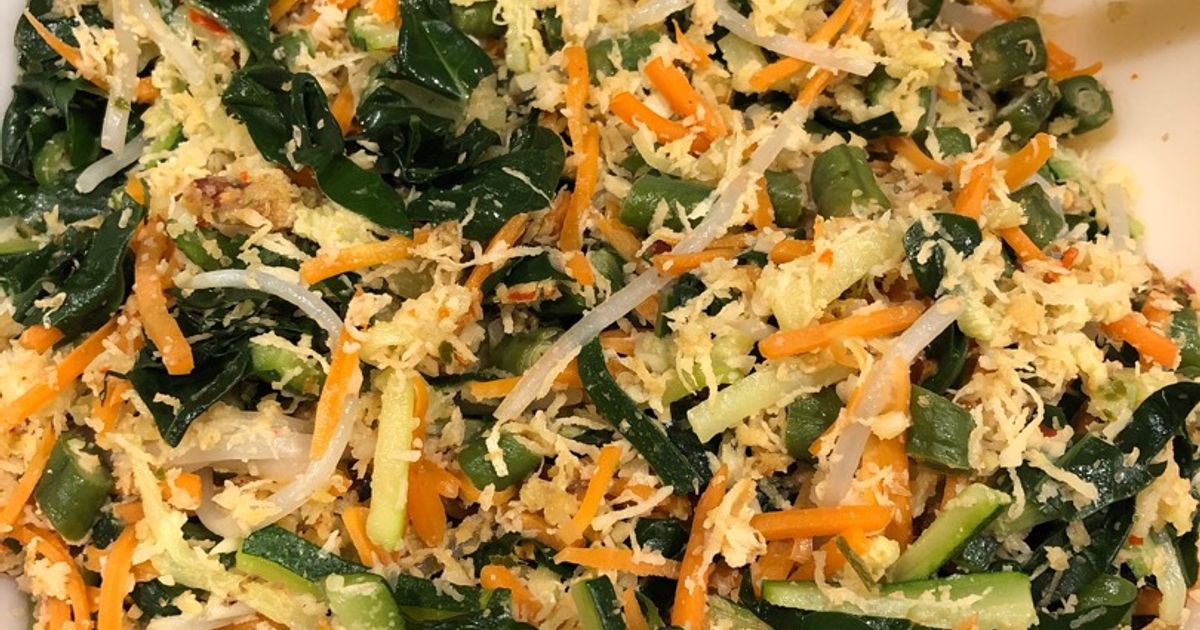 Urap Bali #Eattherainbow Recipe by Daisy - Cookpad