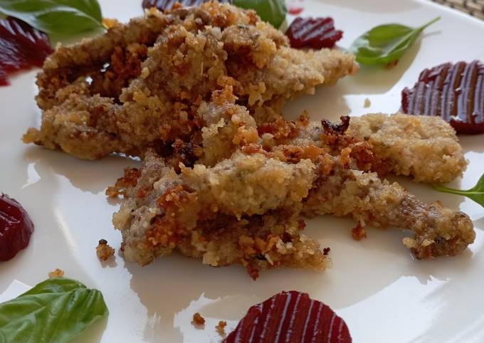 Ricetta Straccetti di cavallino impanati aromatizzati e fritti di Enza ...