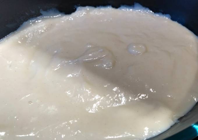 Ashta for dessert (sweet Lebanese clotted cream) Recipe by Linda L ...