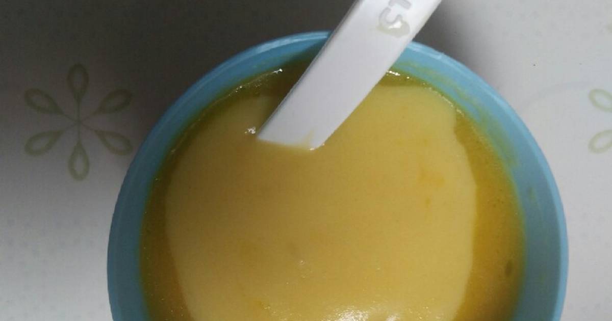 4 resep puree labu kuning kentang mpasi enak dan mudah - Cookpad