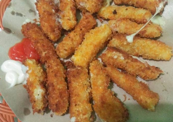 Resep Mozarella Stick oleh Alivia Ningtyas - Cookpad