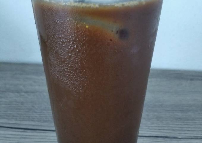 Resipi Resepi Kopi Peng ais ala Kopitiam oleh Zarafafiis ️🌹 - Cookpad