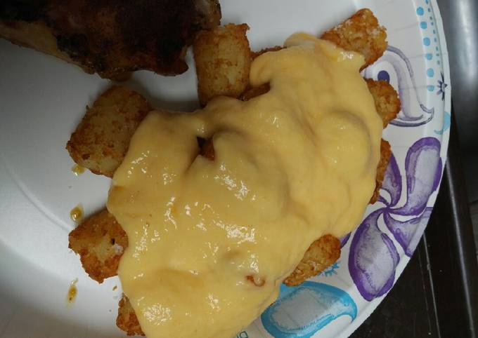 Cheesy Tots Recipe by skunkmonkey101 - Cookpad
