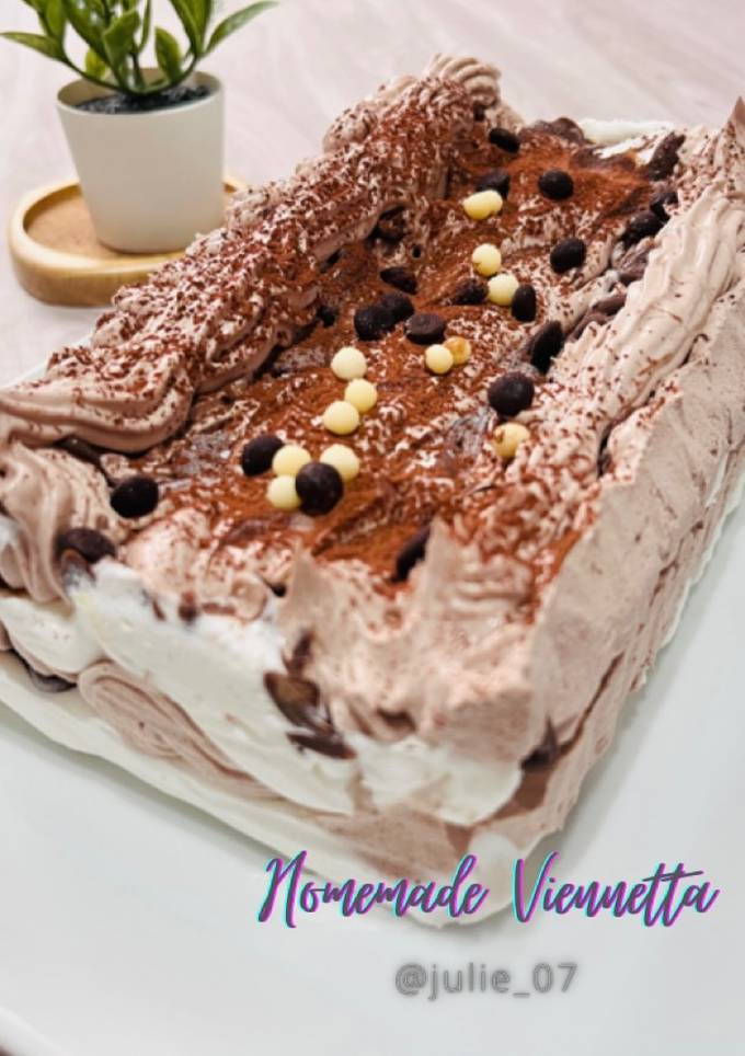 Resep 124. Homemade Viennetta ala Julie oleh Juliana Tendeas - Cookpad