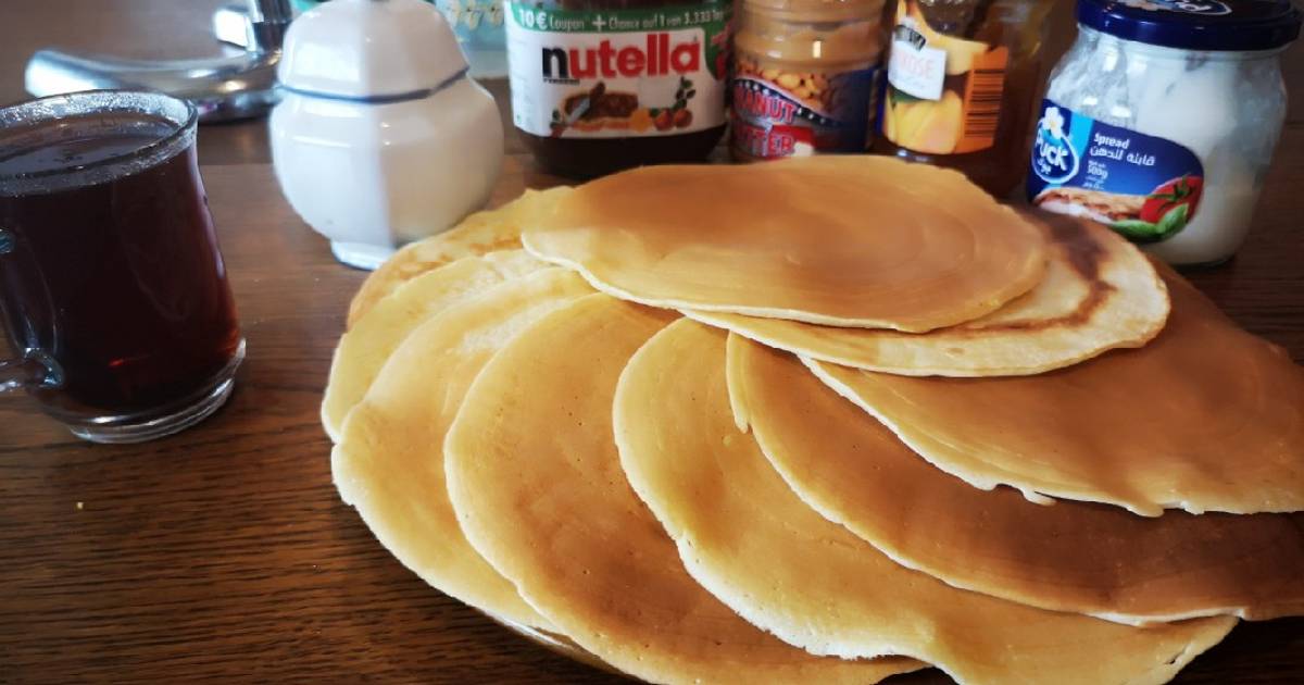 طريقة عمل بان كيك على اصولها بطريقة سهلة وسريعة من Um Ali Rada - كوكباد