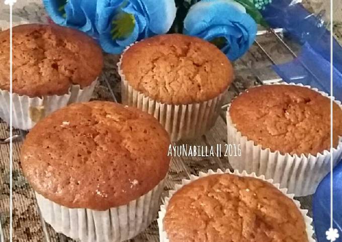 Resep Cupcake coklat simple oleh ayunabillarumaropen - Cookpad