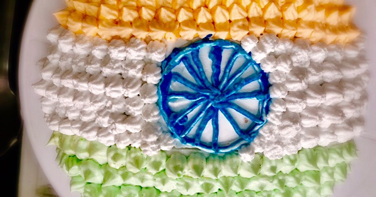 Tricolour Independence Day Special Cake Recipe by Rita Pal Sagar - Cookpad