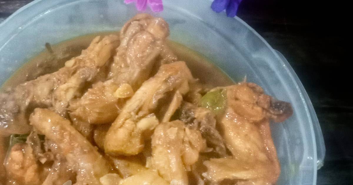 Resep Sayap ayam masak kecap (untuk topping mie ayam) oleh Eliza Mahyawi - Cookpad