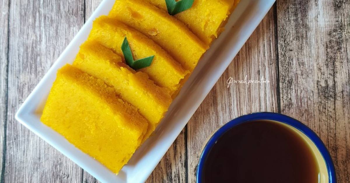 Resep Bolu Kojo labu kuning oleh AzizahPrantoro - Cookpad