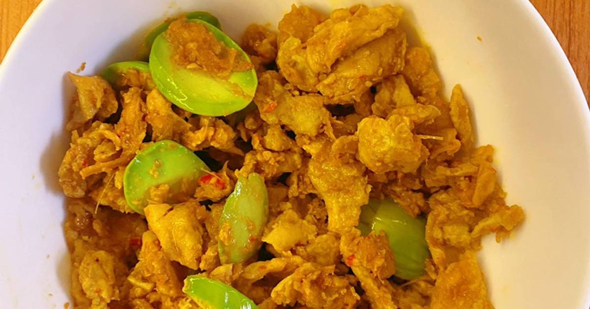 Resep Oseng telur pete bumbu ayam suwir ⭐️⭐️⭐️⭐️⭐️ oleh Mega Tan - Cookpad