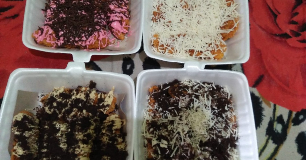 Resep Pisang Crispy Aneka Macam Toping oleh Yuniati Wijaya - Cookpad