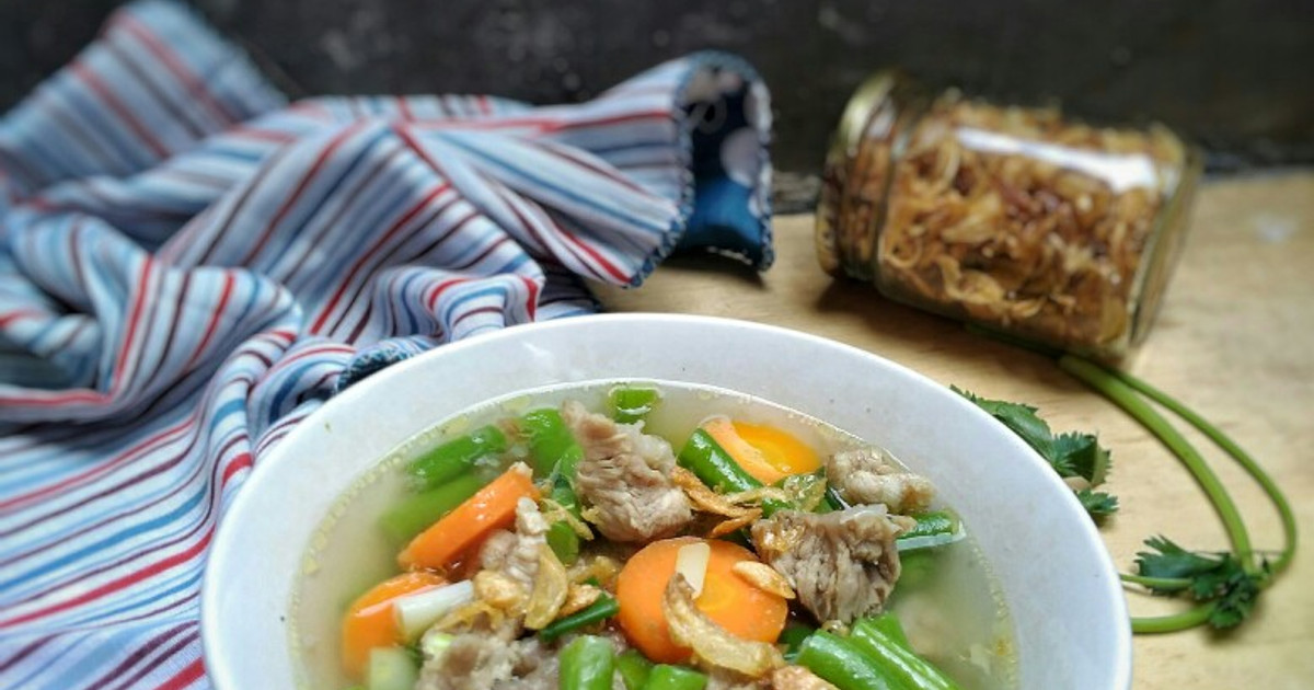 Resep Sup Daging Sapi oleh Hadleny Kitchen - Cookpad
