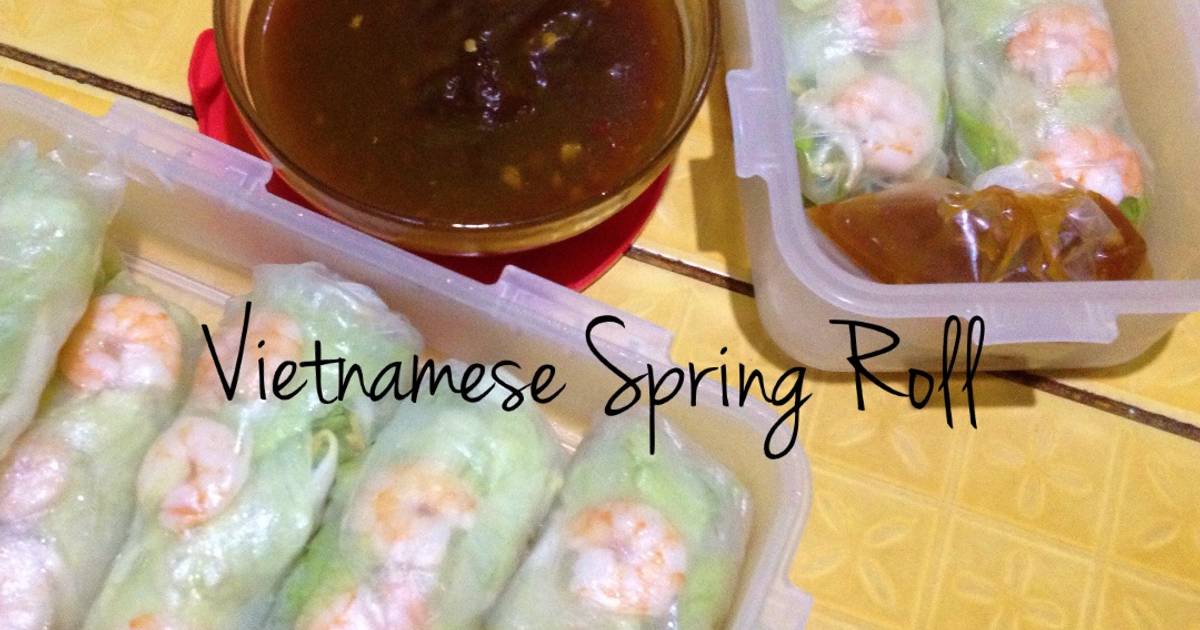 Resep Vietnamese Spring Roll oleh Dian Arisa - Cookpad