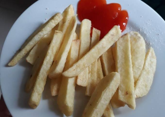 Resep French Fries 99 % mirip M*D 😆 oleh dr. Natalia Momo - Cookpad