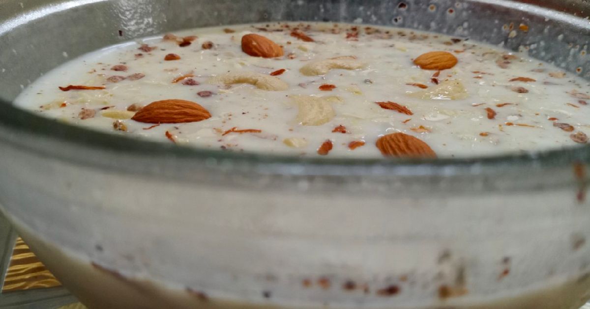 Ruchi Anjaria દ્વારા રેસીપી દૂધપાક (Doodhpak Recipe In Gujarati) - કૂકપૅડ