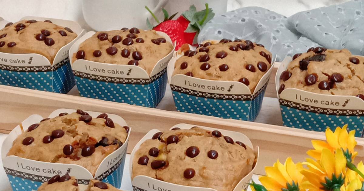 Resep Muffin Pisang Ambon oleh Adelia Firdaus - Cookpad