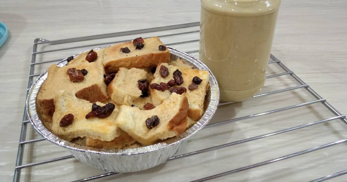 Resipi Puding Roti Pisang + sos kastard pisang oleh faylazarene - Cookpad