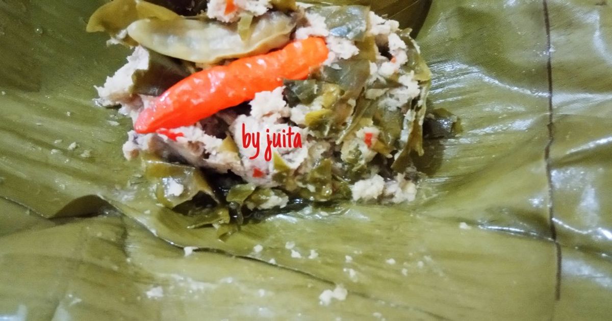 Resep Botok Ayam Daun Melinjo oleh Juita Kristy - Cookpad