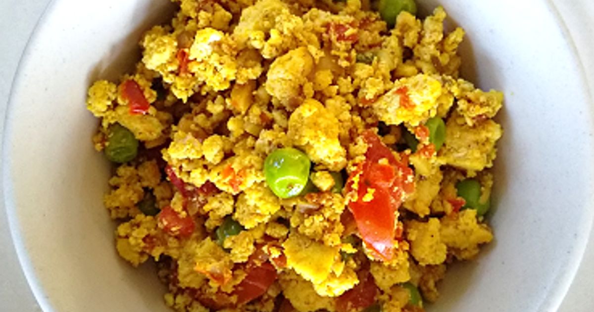 Soya Paneer Bhurji (Soya Veggie Scramble) Recipe by हैल्दी ! टेस्टी ...