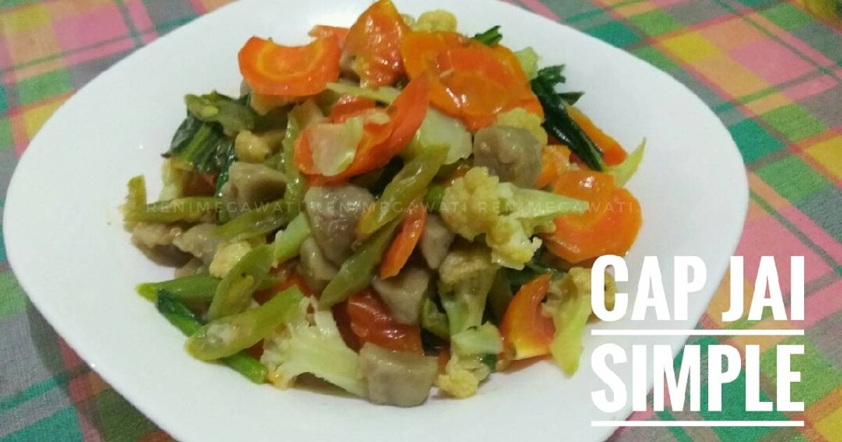 Resep Cap Jai Simple Ekonomis oleh Reni Megawati - Cookpad