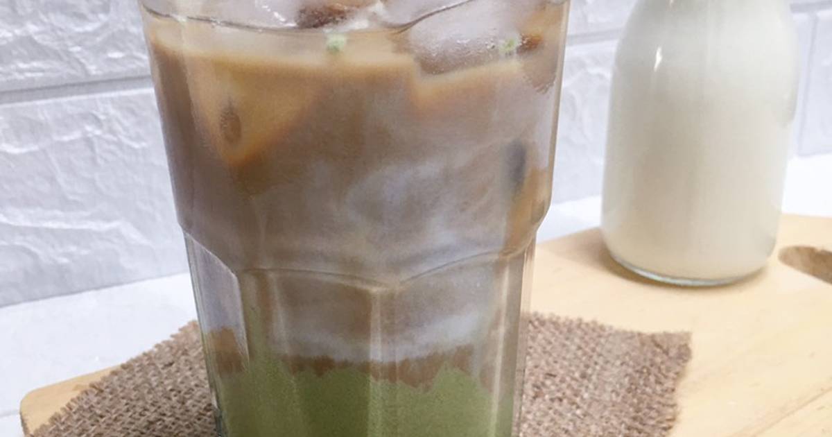 Resep Matcha Espressso Fusion ala Starbuck (Matcha Milk Coffee) oleh ...
