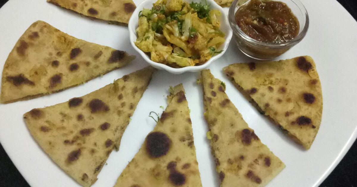 Cabbage Paratha Recipe by Mohini Gupta - Cookpad
