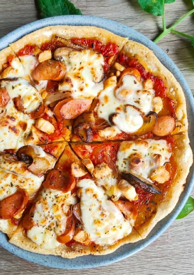 Resep Pizza Glutenfree Krez tanpa Oven oleh Hime & Quin Kitchen - Cookpad