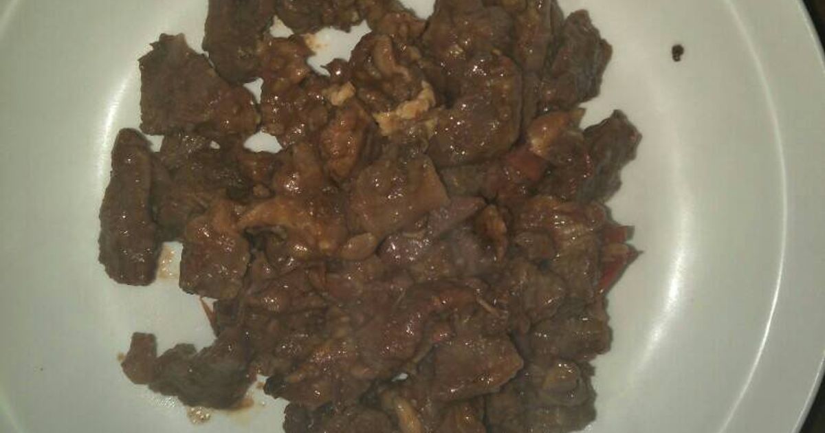 Wet Fry Beef Recipe by Winnie Aducxer - Cookpad
