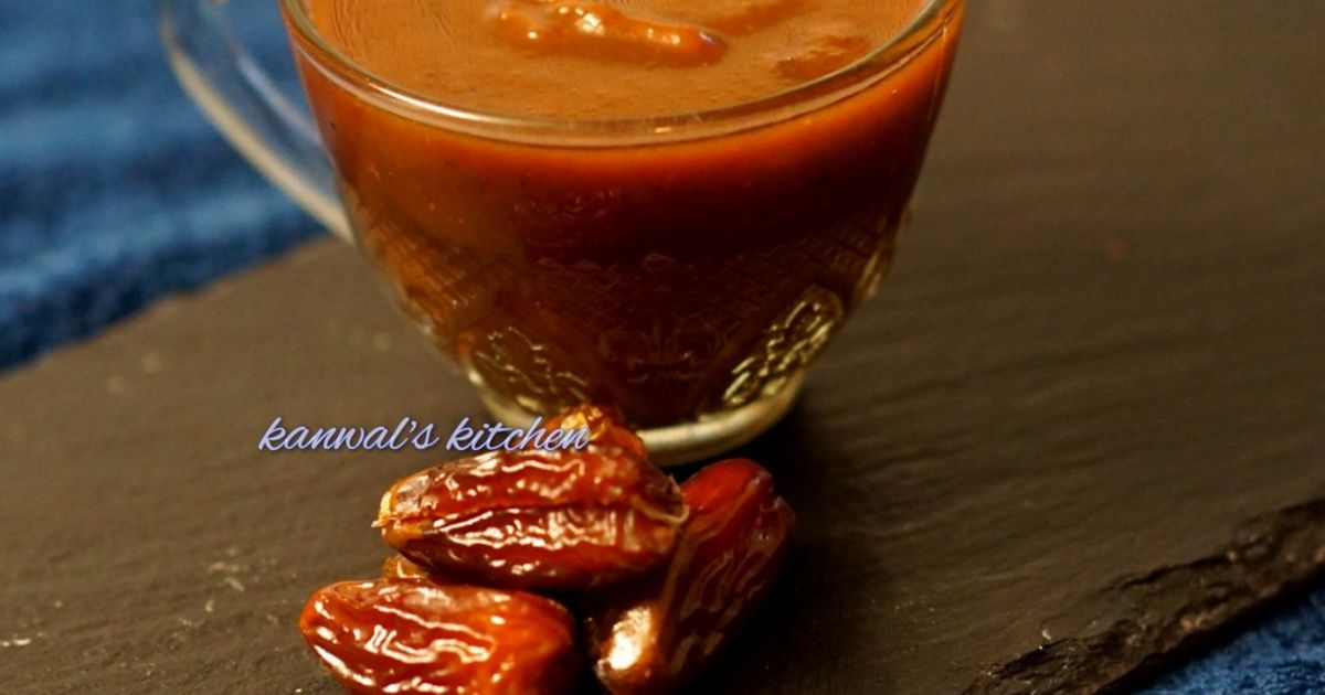 Tamarind Dates Chutney Recipe by Kanwaljeet Chhabra - Cookpad